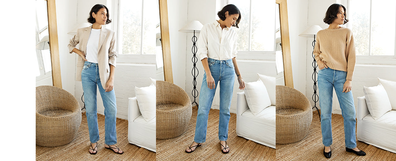 5 Ways to Wear Loose Jeans – The UNDONE
