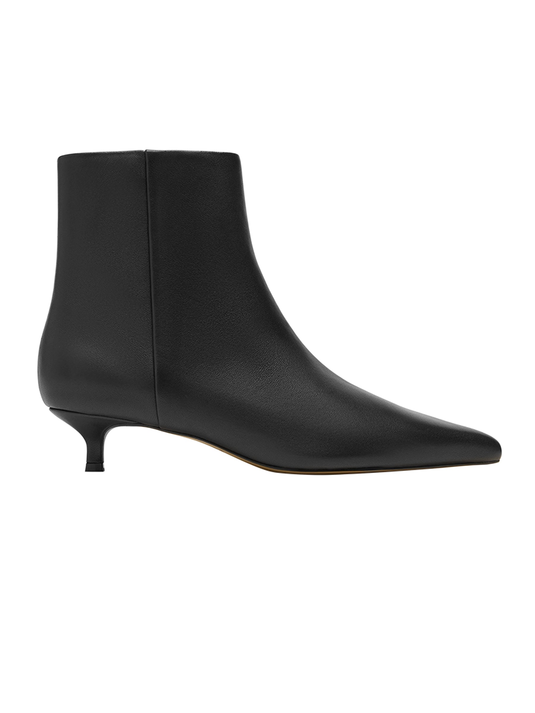 Nelson Made | Sophie Mini Ankle Boot in Black Leather | The UNDONE