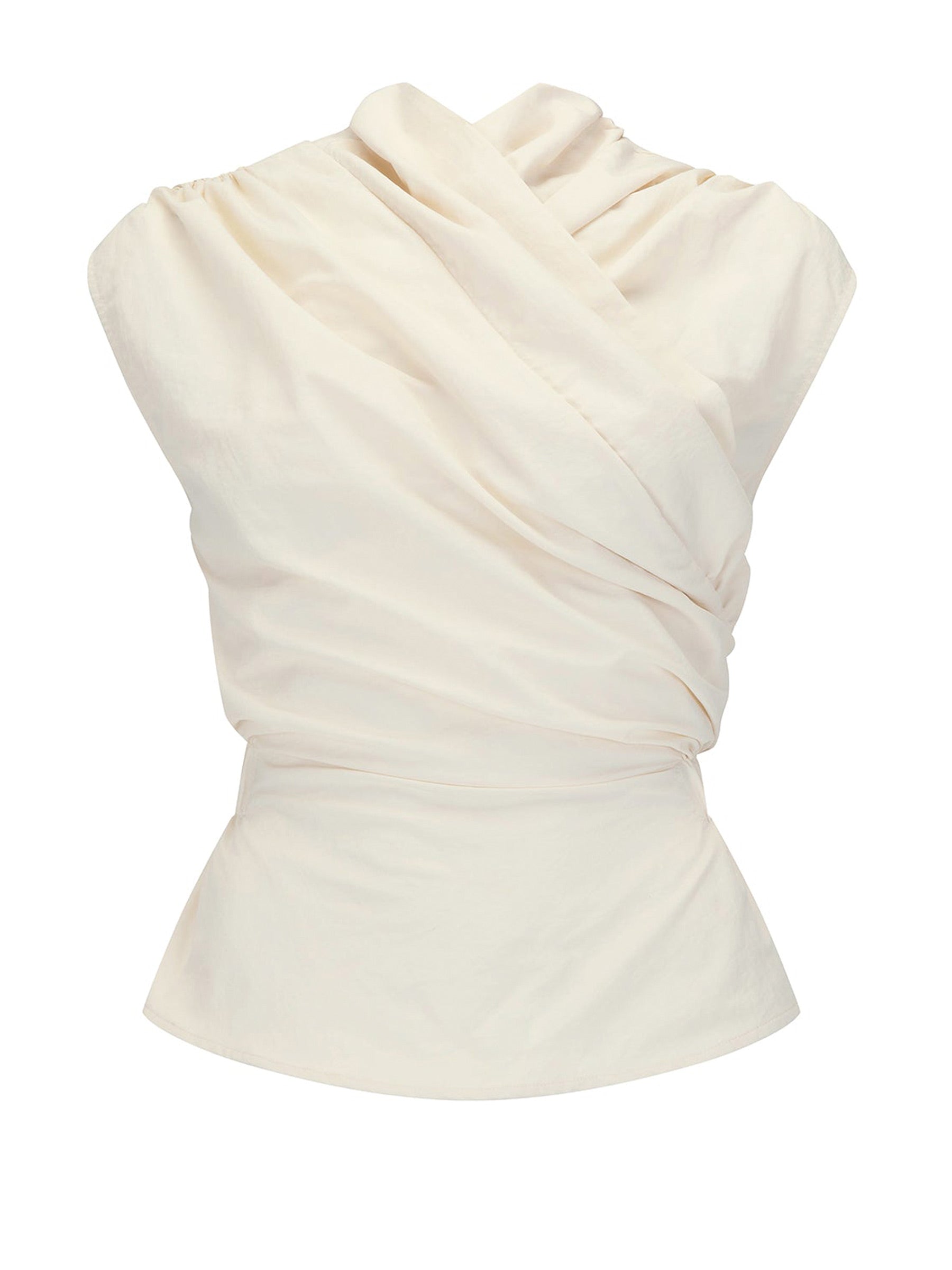 Harris Tapper | Chamberlain Top in Ivory | The UNDONE