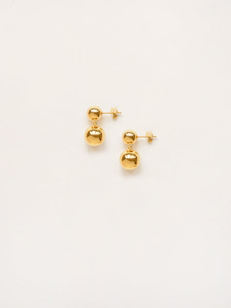 LIÉ STUDIO | The Caroline Earring in Gold | The UNDONE by LIÉ STUDIO